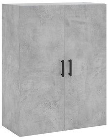 Skříň highboard betonově šedá 69,5x34x180 cm kompozitní dřevo,  3195967