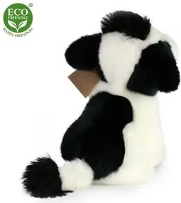 RAPPA Plyšová kráva sedící 18 cm / ECO-FRIENDLY / od 0 měsíců
