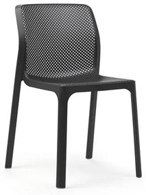 Plastová jídelní židle Stima BIT – více barev, nosnost 200 kg Antracite