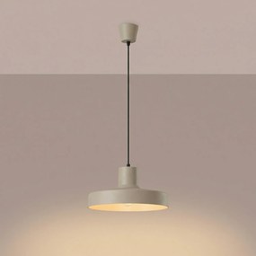 Sollux Lighting Závěsné svítidlo BILO šedobéžové