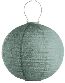 SOLÁRNÍ LAMPÁŠ ROUND 38,5X40 CM ZELENÁ