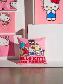Sinsay - Povlak na polštář Hello Kitty and Friends - pastelová růžová