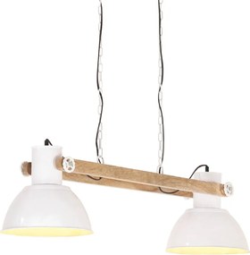 Industriální závěsné svítidlo 25 W bílé 109 cm E27 320528