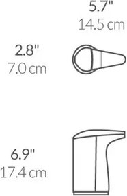 Simplehuman Bezdotykový dávkovač mýdla  – 237 ml / matný nikl