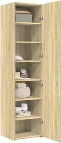 Skříň highboard dub sonoma 45 x 42,5 x 185 cm kompozitní dřevo 3281408