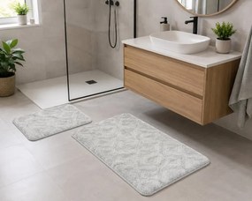 Bellatex BANYSILVER sada - bez výkroje Šedá 60x100 cm 60x50 cm (SADA)