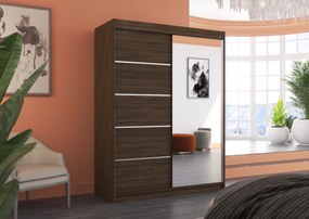ADRK Furniture Posuvná skříň s zrcadlem LIMBO 150 ADRK-SW-LIM-CH-150