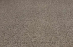 BALTA Metrážový koberec RE-TWEED 42 světle hnědý BARVA: Hnědá, ŠÍŘKA: 4 m, DRUH: smyčka
