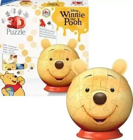 Ravensburger 120080701 Puzzle ball s ušima Medvídek Pú / 72 dílků / vě