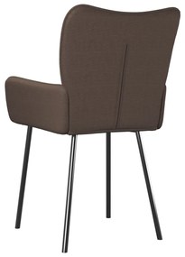 Jídelní židle 2 ks taupe textil,  344838