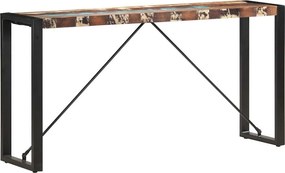 Konzolový stolek 150 x 35 x 76 cm masivní recyklované dřevo 285949
