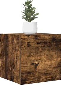 vidaXL Nástěnná TV skříňka 30,5x30x30 cm [804493] Barva: kouřový dub