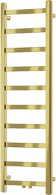 Mexen, koupelnový radiátor Mexen Bolt 1200 x 400 mm, 220 W, zlatý - W126-1200-400-00-50
