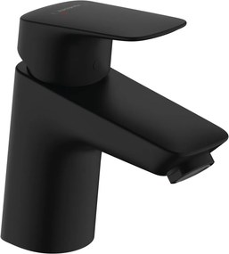 Hansgrohe Logis, umyvadlová baterie 70 s odtokovou soupravou s táhlem, černá matná, HAN-71070670