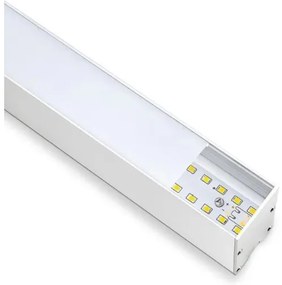 LED Lustr na lanku SAMSUNG CHIP LED/40W/230V 6400K bílá