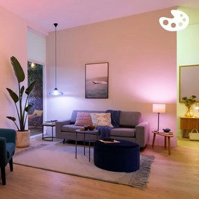 LED RGB Stmívatelná žárovka Philips SMART A60 E27/8,5W/230V 2200-6500K + DO