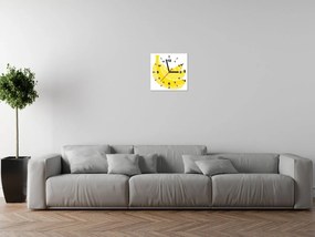Gario Obraz s hodinami Banány Rozměry: 30 x 30 cm