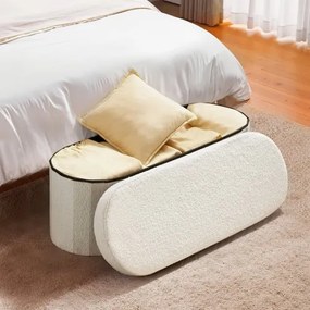 Oválný úložný taburet, Nosnost 299,371 kg VEVOR – 1060 × 355 × 340 mm