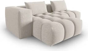 Béžová rohová pohovka (levý roh/s lenoškou) Verona – Cosmopolitan Design
