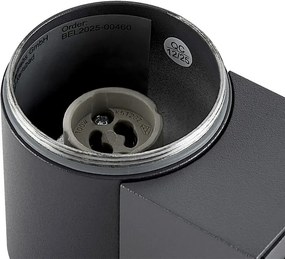 IMPR 731230 Deko-Light venkovní nástěnné přisazené svítidlo Achernar Down, 1x max. 50 W GU10, tmavěšedá - DEKOLIGHT