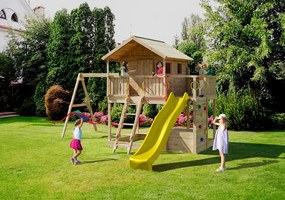 Marimex | Dětské hřiště Marimex Play Basic 015 + žlutá skluzavka | 11640671