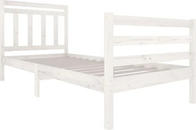 vidaXL Rám postele masivní dřevo 90 x 200 cm [3100640] Barva: Přírodní