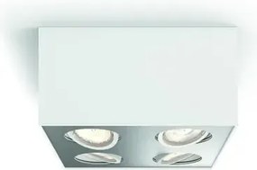 Philips Box 4x4.5W bílá / LED stropní bodové svítidlo / 2000lm / 2200-