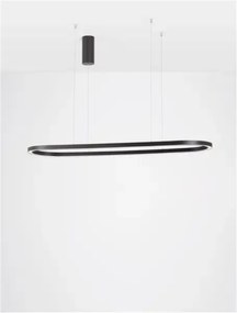 LED lustr Cuppe 120 černé