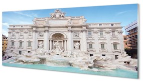 akrylový obraz Katedrála Rome Fountain 120x60 cm
