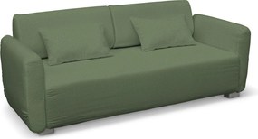 Potah na pohovku Mysinge - 2-místná barva zelená látka pletený vzor