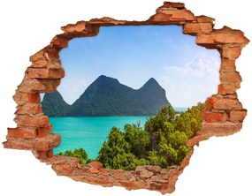 Wallmuralia Nálepka fototapeta 3D Panorama Thajsko 90x70 cm