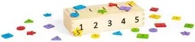 Bigjigs Toys Třídění barev, tvarů a čísel / od 12 měsíců