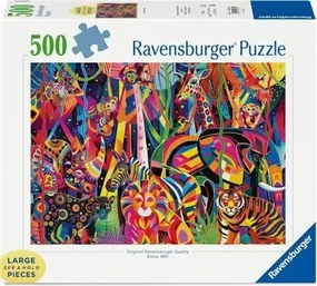 Ravensburger 120018391 Barevná džungle 500 dílků / věk od: 12 let / ve