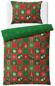 Bavlněné povlečení Vánoční Patchwork