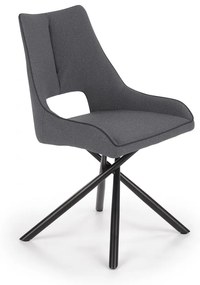 Designová židle Cretto šedá
