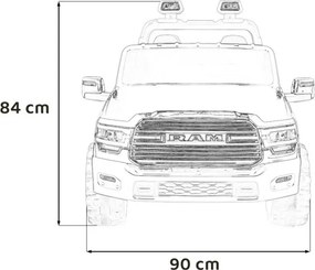 Elektrické autíčko RAM 3500 červené