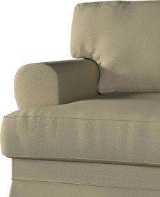 Potah na křeslo IKEA Ekeskog barva zelená látka pletený vzor