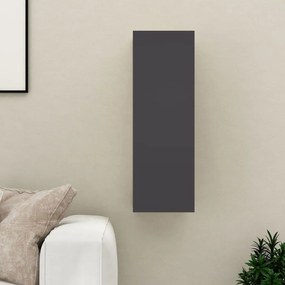 vidaXL TV stolek 30,5x30x90 cm kompozitní dřevo [815747] Barva: šedá sonoma