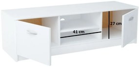 Casarredo TV stolek MARK 027 bílá