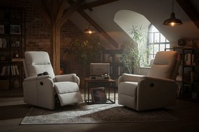 Designové křeslo Movie béžové