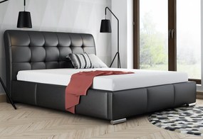 Čalouněná postel AMBER, 200x200, madryt 1100