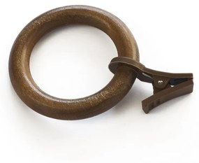 GARNÝŽE-HEBR Garnýž dřevěná ořech jednoduchá 200 cm