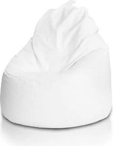 Sedací vak Yoko ekokůže / polyester TiaHome - bíla