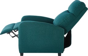 Relaxační křeslo Igor rozkládací zelené