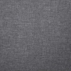 Lavice 139,5 cm světle šedá polyester 281335