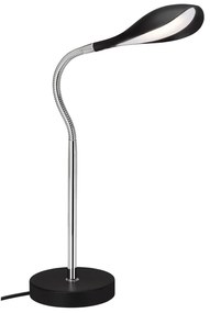 BRILO 7505-015 LED stolní lampa, 40 cm, 4,5 W, černá - BRILONER
