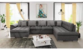 Rozkládací sedací souprava Tony Bis Sale, Potah: ekokůže Soft 017 + Lux 05 + Lux 06, Strana: Levá