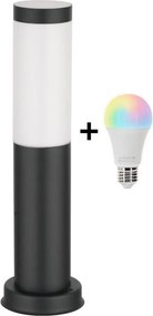 Brilagi - LED RGBW Venkovní lampa 1xE27/9W/230V 40 cm IP44 černá