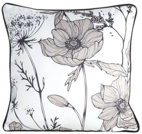 DEKORAČNÍ POVLAK NA POLŠTÁŘ PREMIUM AGNES 45X45 CM KVĚTY