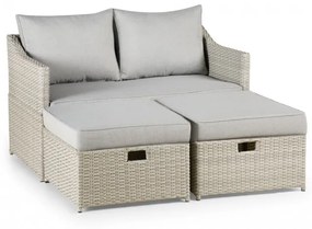Texim Ratanová sestava nábytku Double sofa